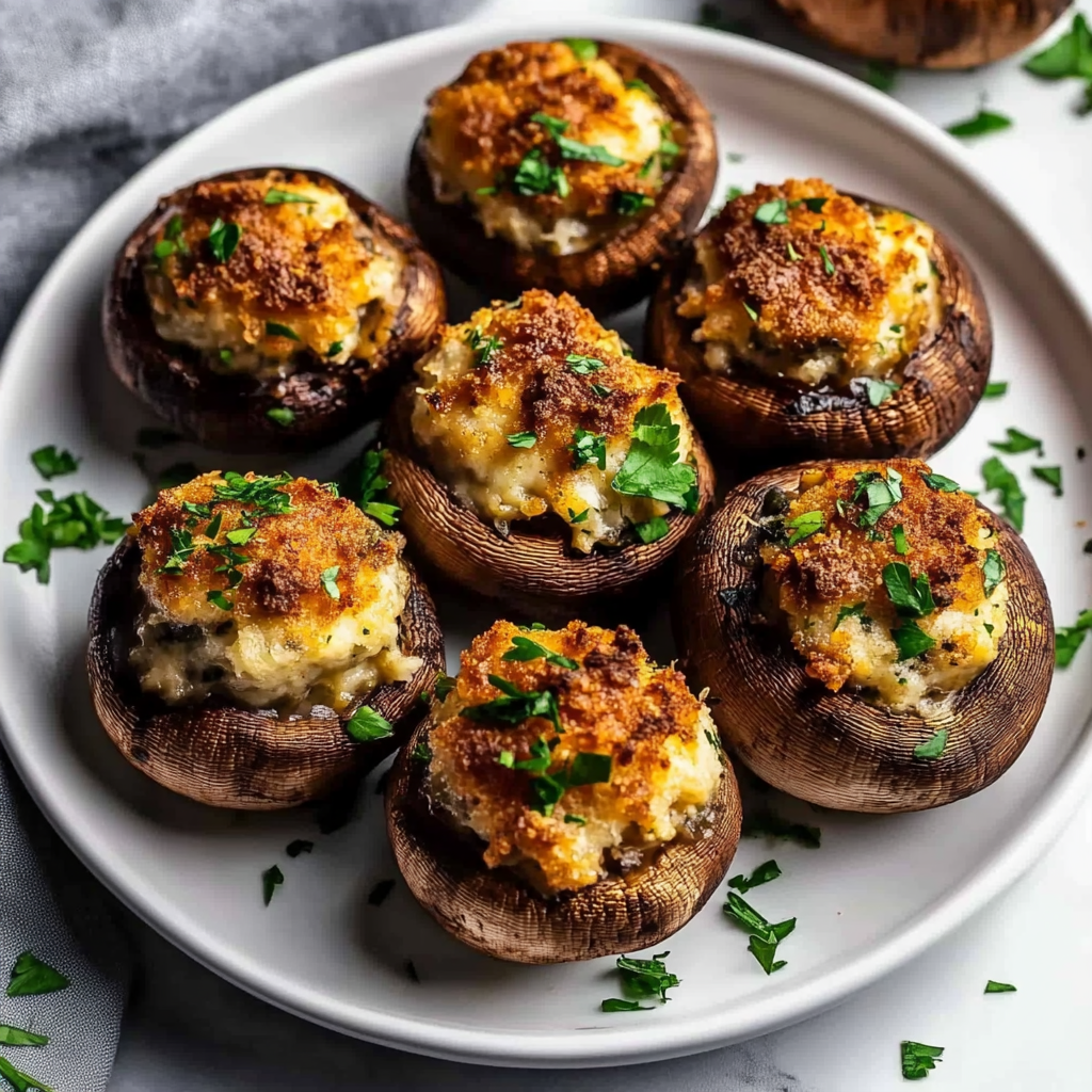 Easy Stuffed Mushrooms Recipe