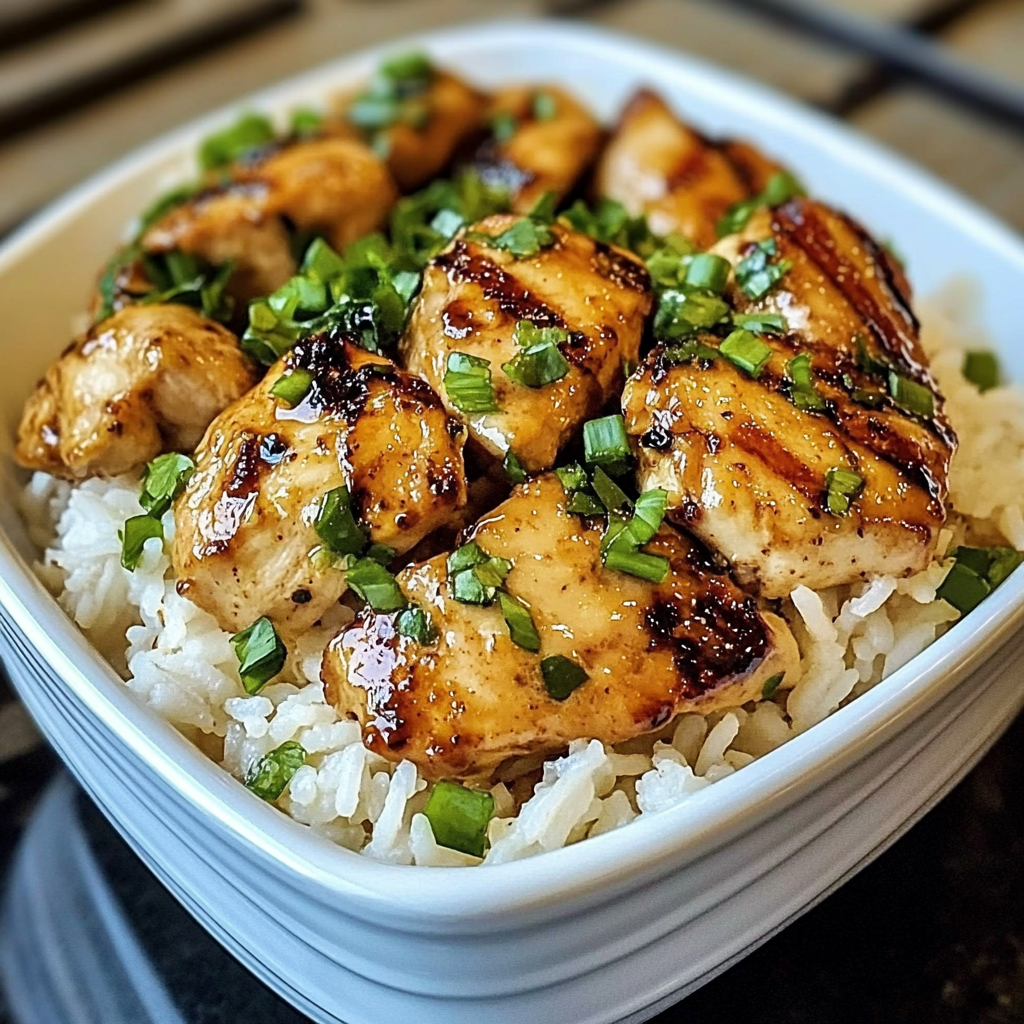 Coconut Chicken Rice Bowl