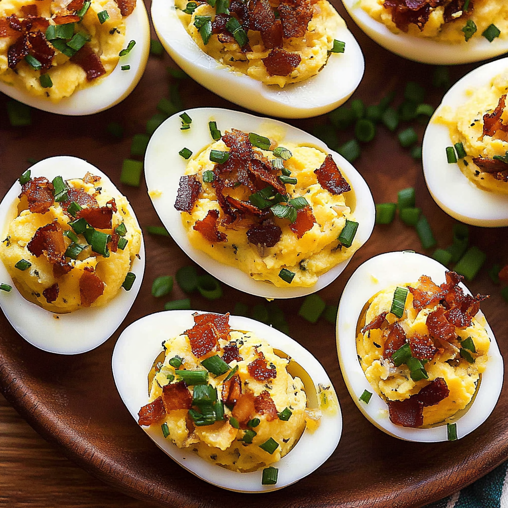 Delicious Stuffed Eggs Recipe