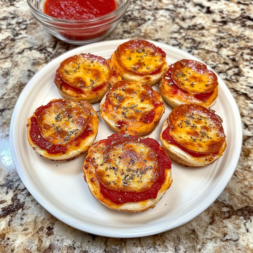 Deep Dish Mini Pizzas