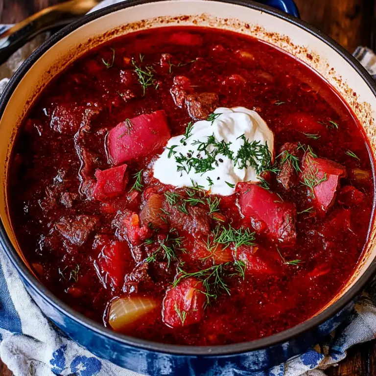 Borscht with Beef