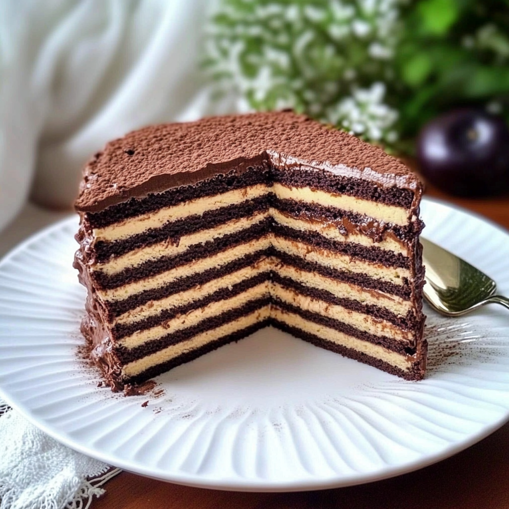 Chocolate Spartak Cake
