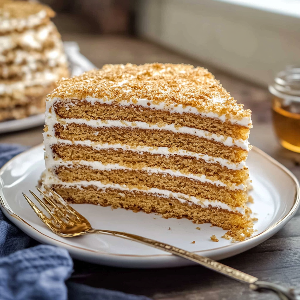 8-Layer Honey Cake (Medovik)