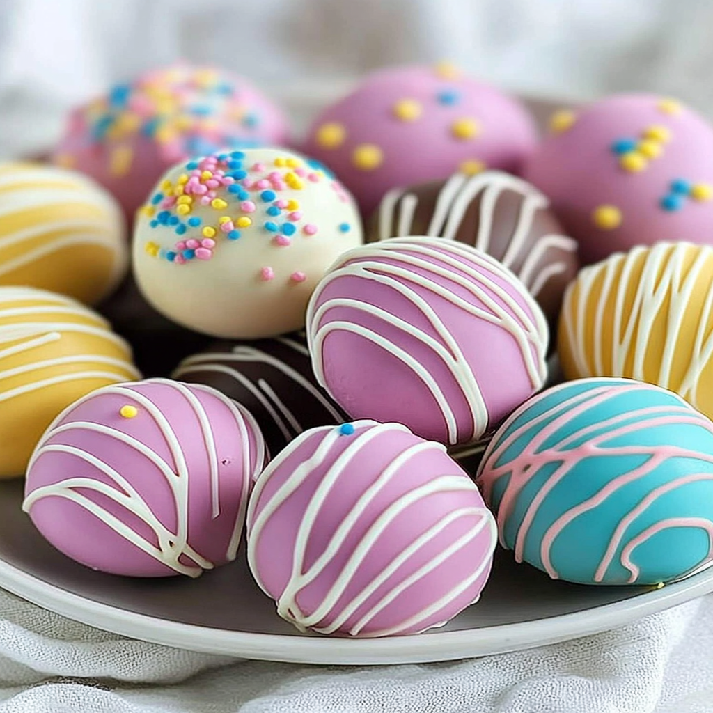 Irresistible Easter Egg Oreo Cookie Balls Recipe