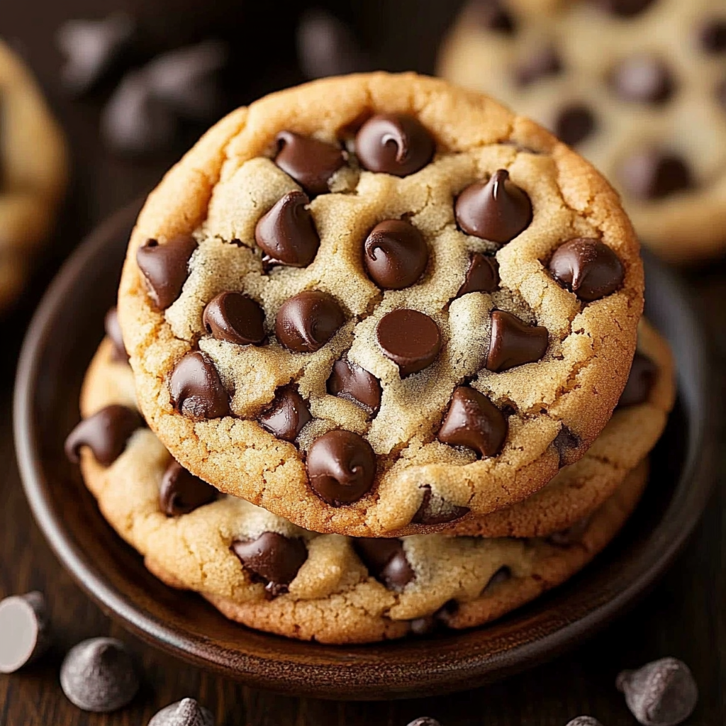 Ultra Thick Bakery Style Chocolate Chip Cookies