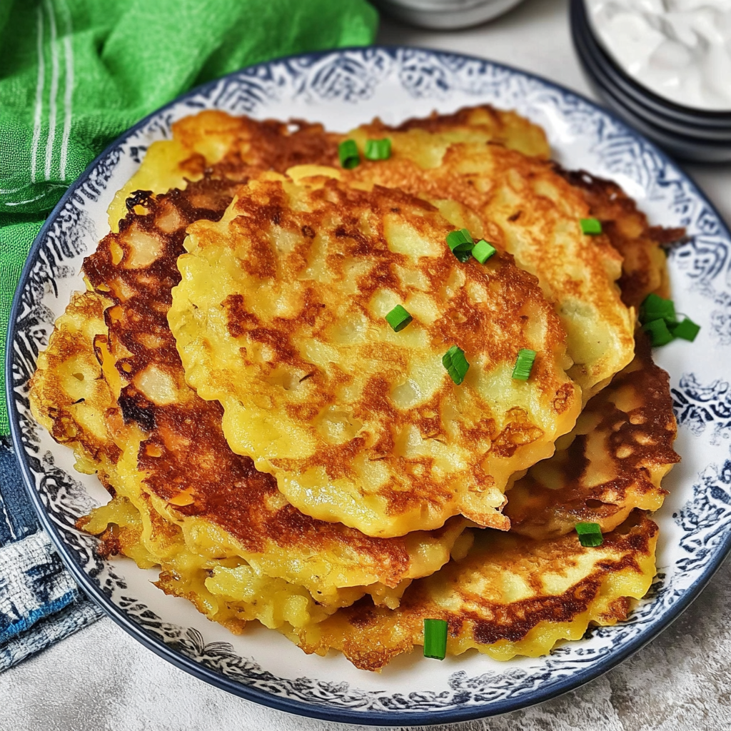 Deruny – Ukrainian Potato Pancakes
