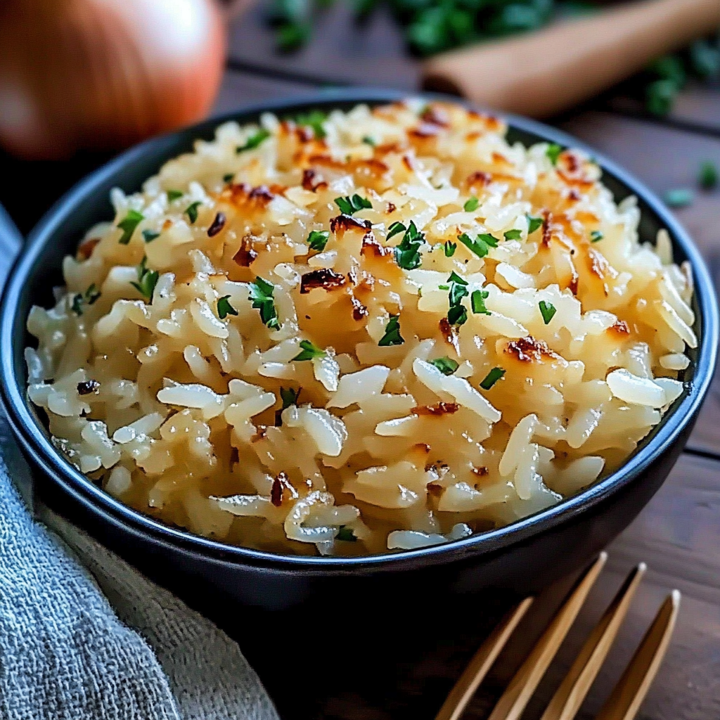 French Onion Butter Rice
