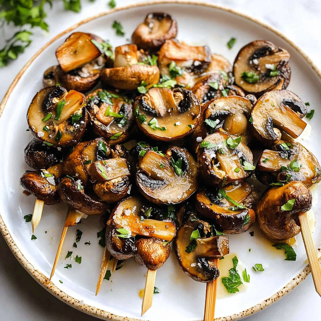 Delicious Grilled Mushrooms Recipe