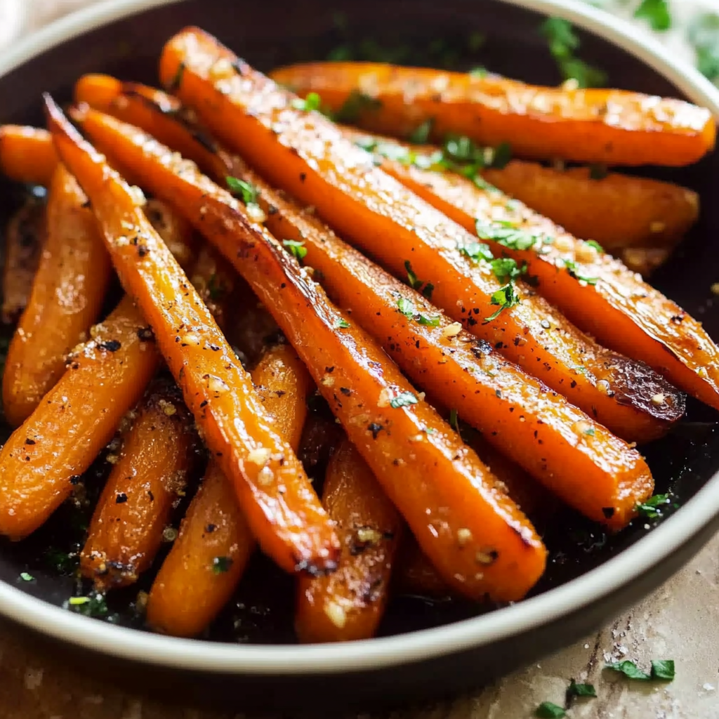Garlic Roasted Carrots