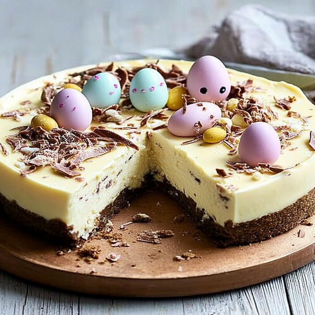 Easter Egg Cheesecake