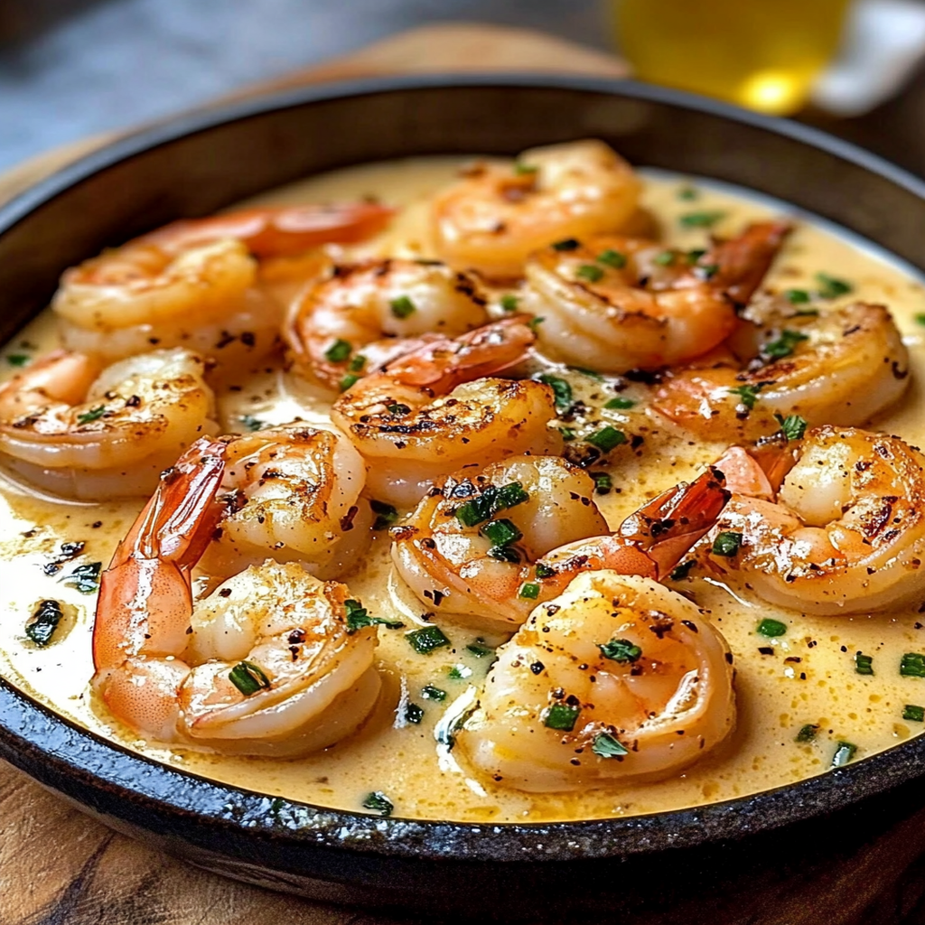 Jumbo Shrimp in Butter Garlic Sauce