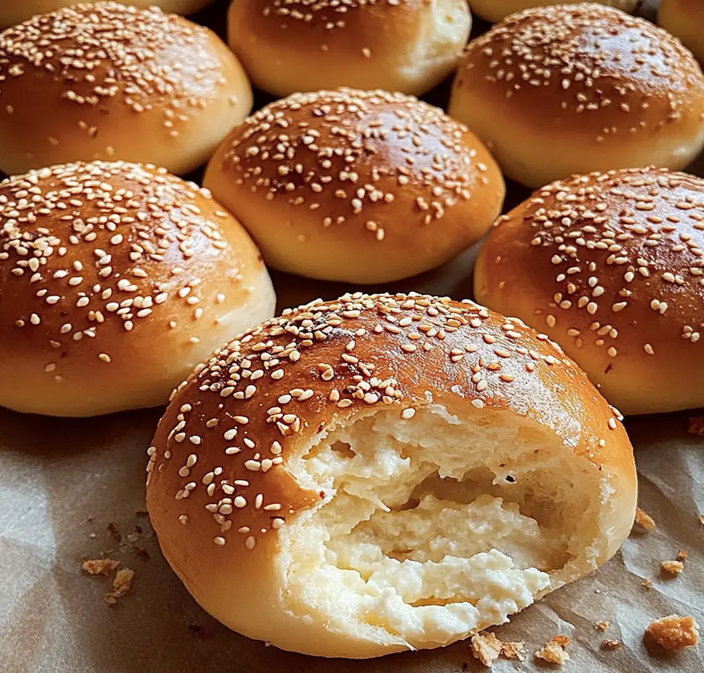 Quick Cottage Cheese Buns