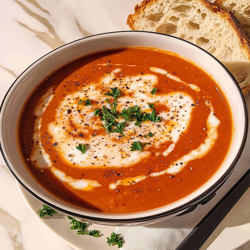 Slow Cooker Tomato Soup