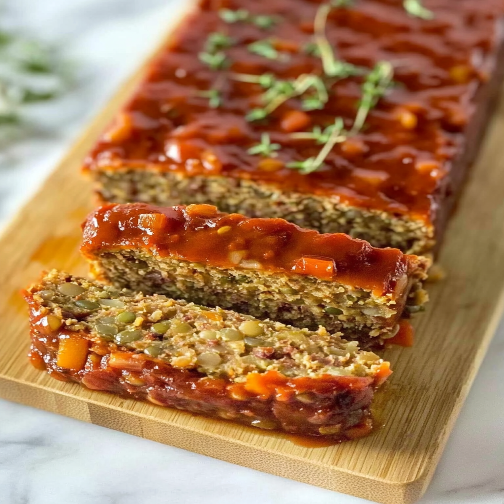 The Ultimate Vegetable Lentil Loaf