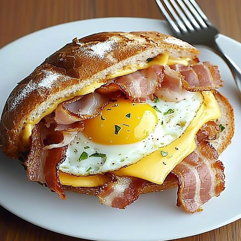 Bacon Egg and Cheese Sandwich