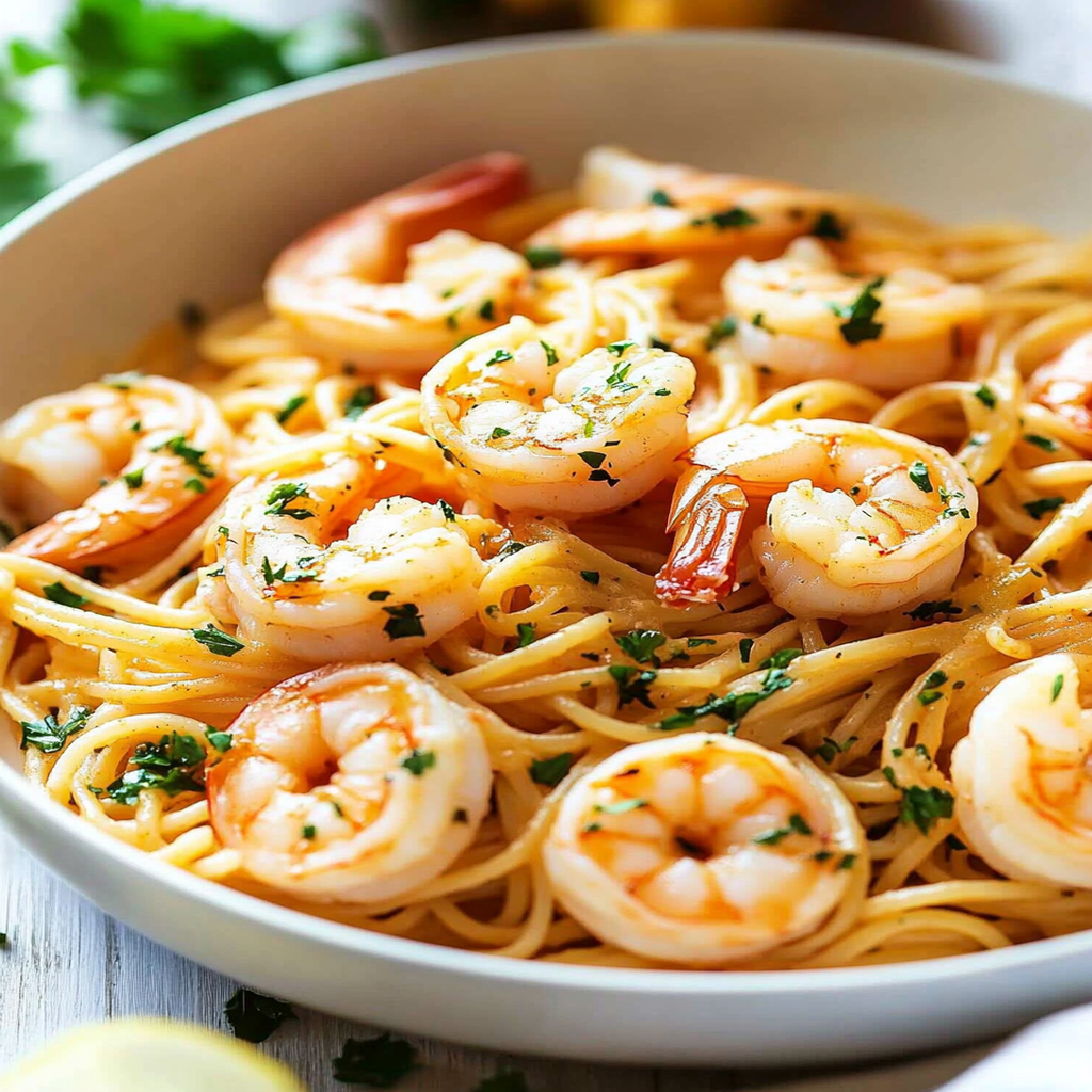 Shrimp Scampi Pasta