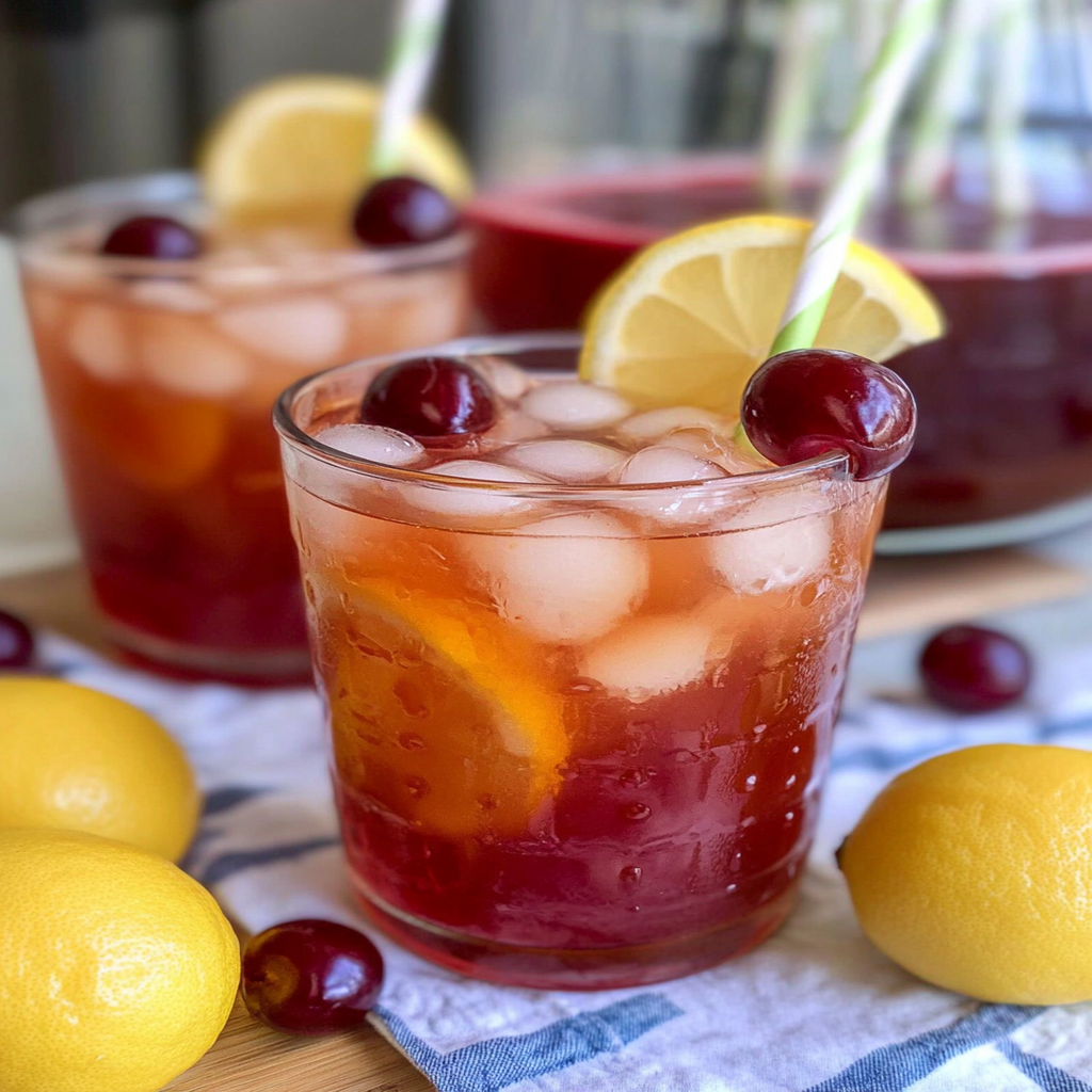 Cherry Lemonade Homemade