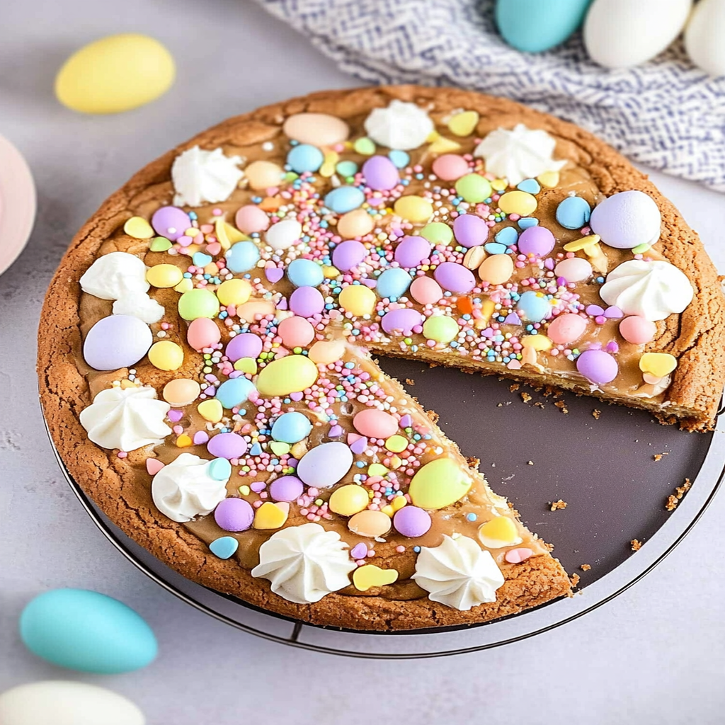 Easter Cookie Cake