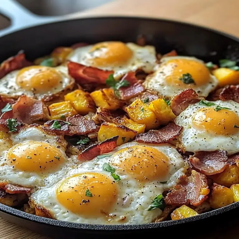 Simple Loaded Breakfast Skillet