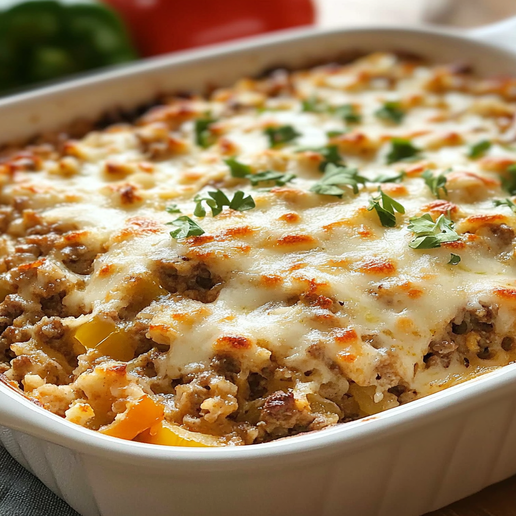Stuffed Bell Pepper Casserole