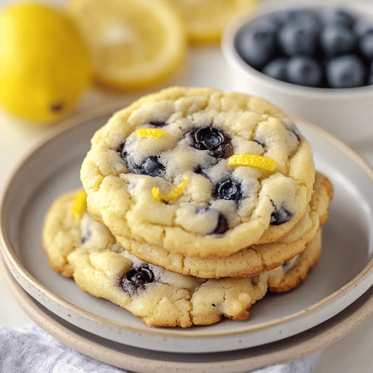Bursting Blueberry Lemon Cookies for Sweet Sunshine Snacking - Top ...
