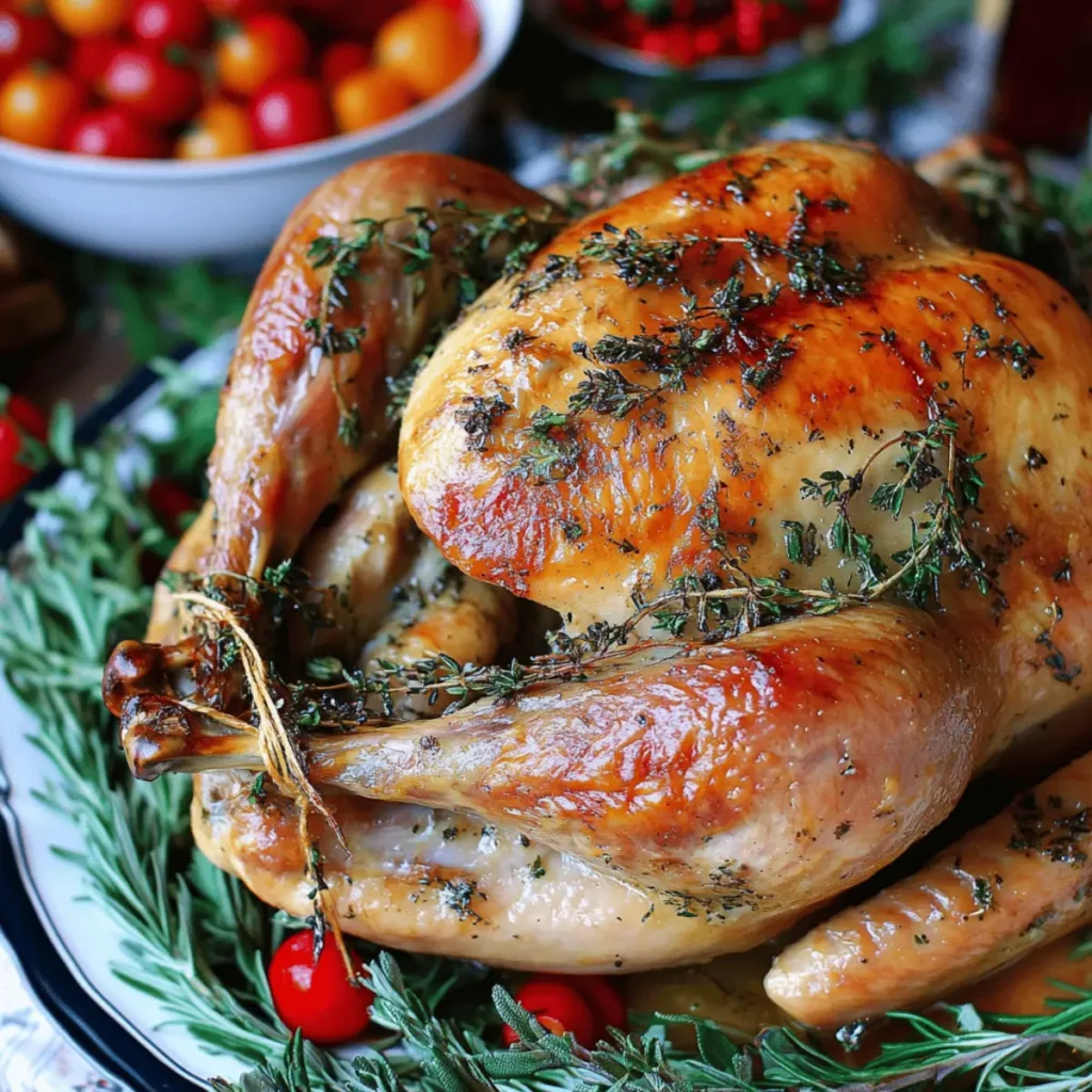 Delicious Herb Butter Roast Turkey Recipe for Perfect Holidays - Top ...