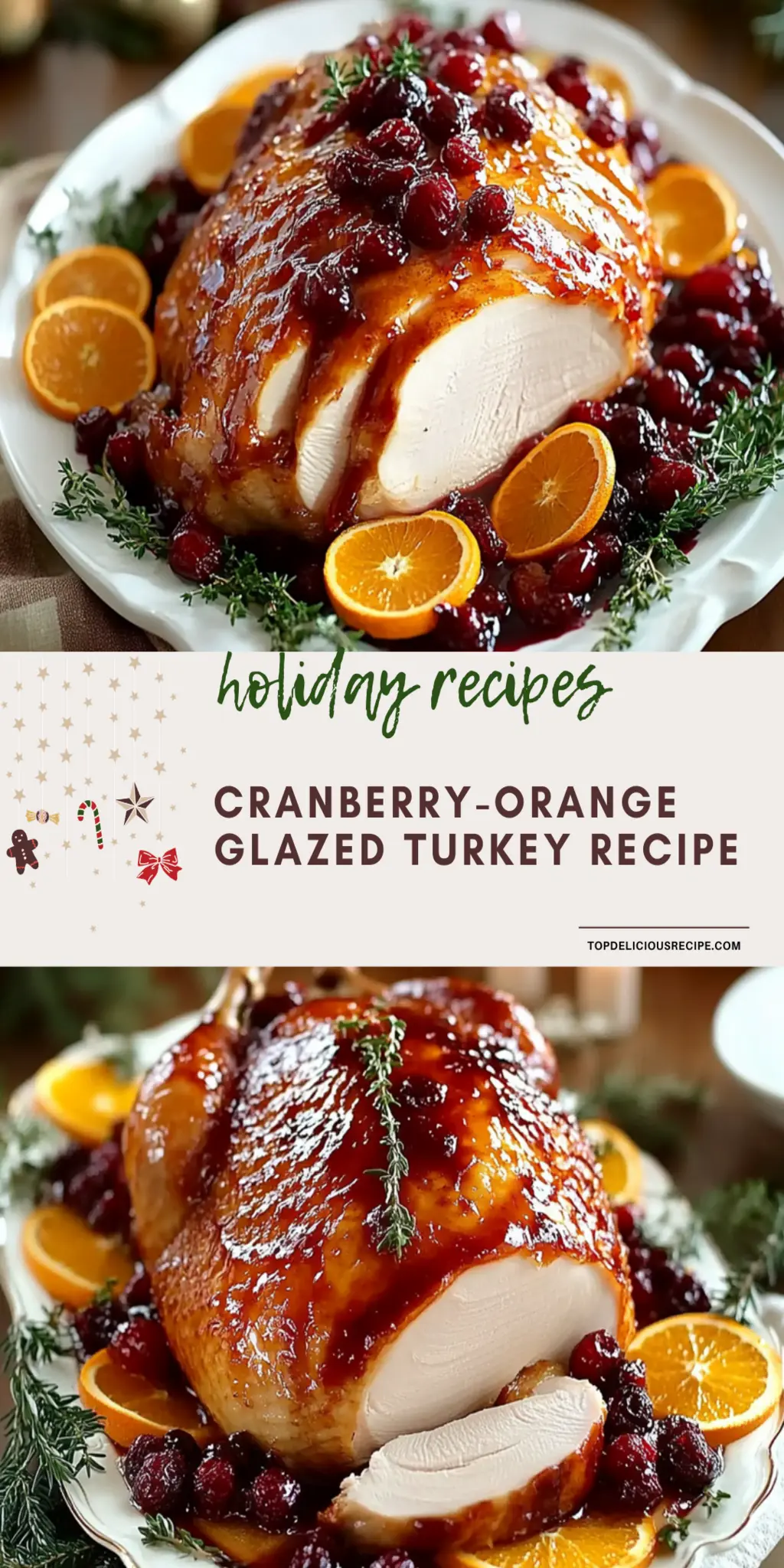 Cranberry-Orange Glazed Turkey Recipe for a Delicious Feast - Top ...