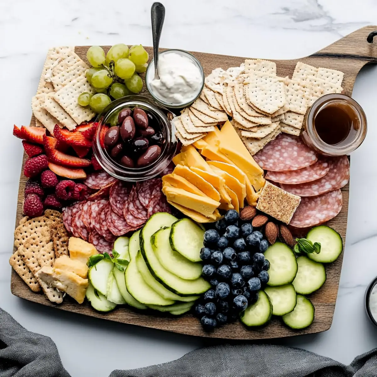 Quick Snack Board: Easy Charcuterie Board Recipe in 10 Minutes - Top ...