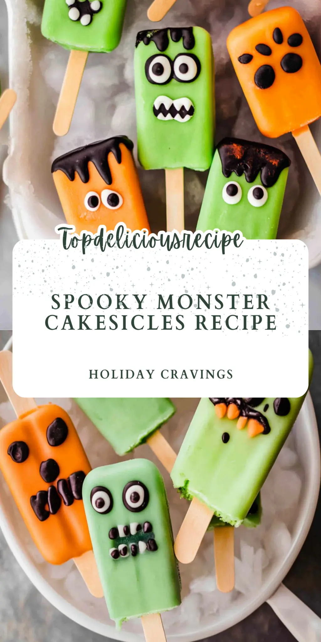 Spooky Monster Cakesicles: Easy Halloween Brownie Treats Recipe - Top ...