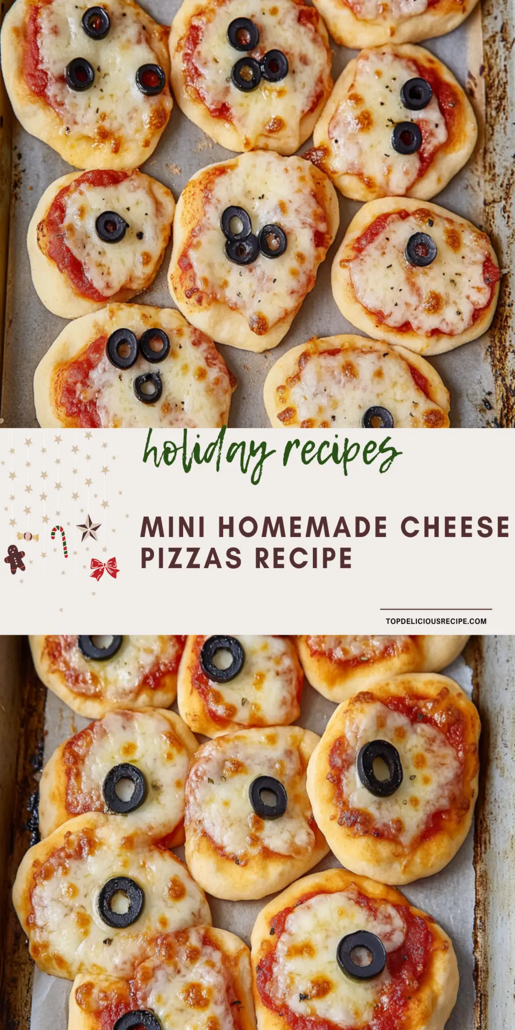Delicious Mini Homemade Cheese Pizzas Ready in 30 Minutes - Top ...