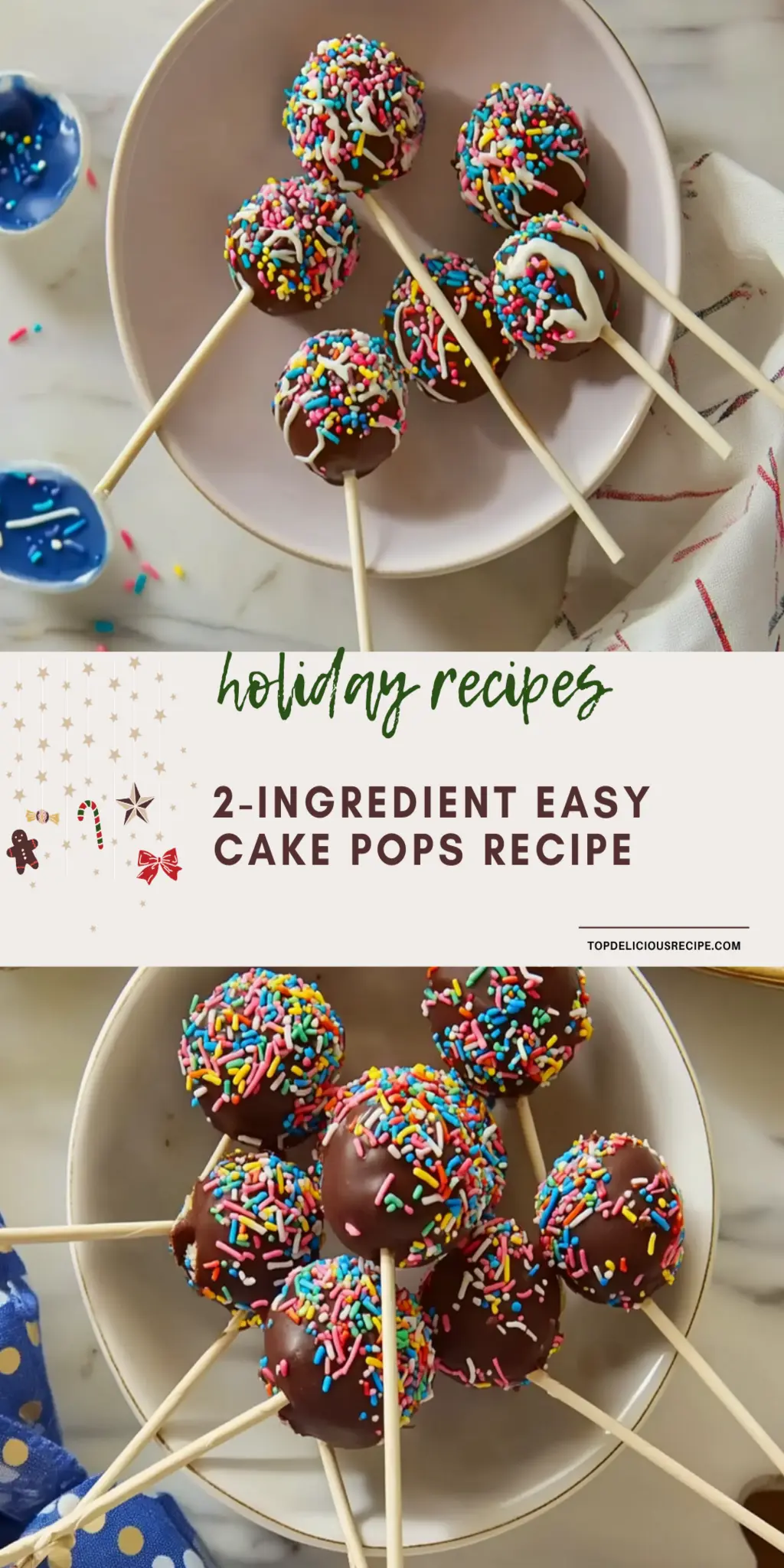 2-Ingredient Easy Cake Pops Quick Recipe for Sweet Treats - Top ...