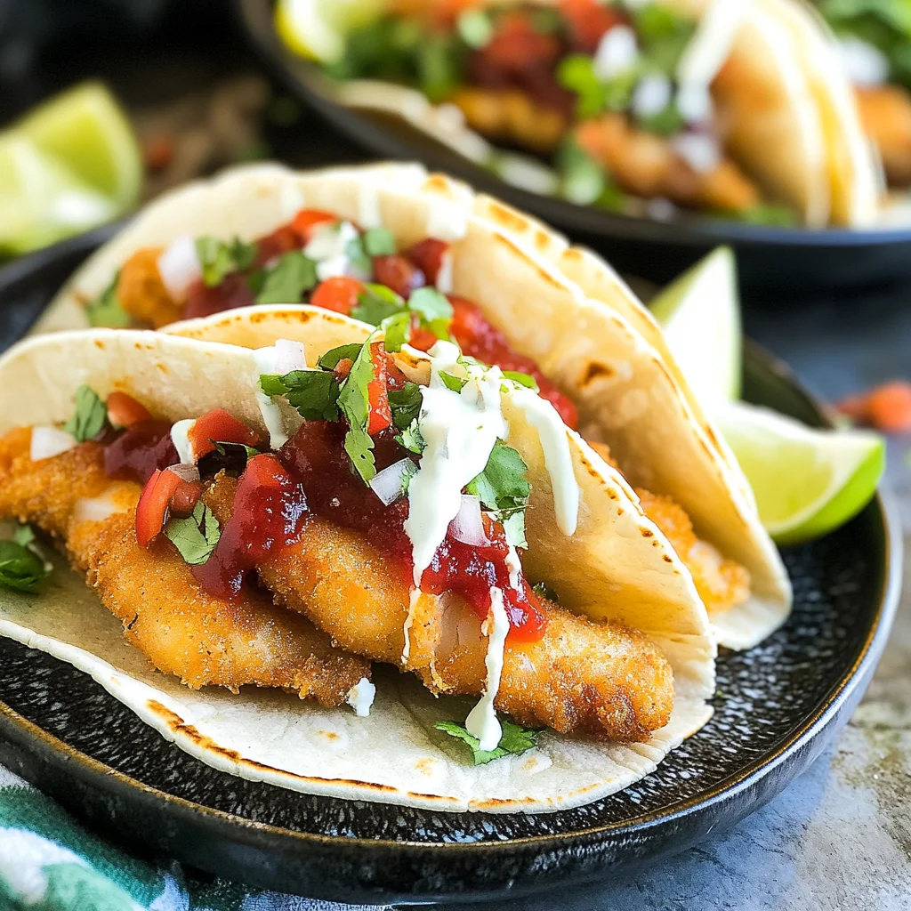 Baja Fish Tacos: Crispy and Flavor-Packed Delight